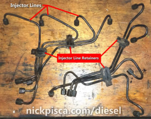 Injector Line Retainer Hack (to keep the nut in place) - IDI Online