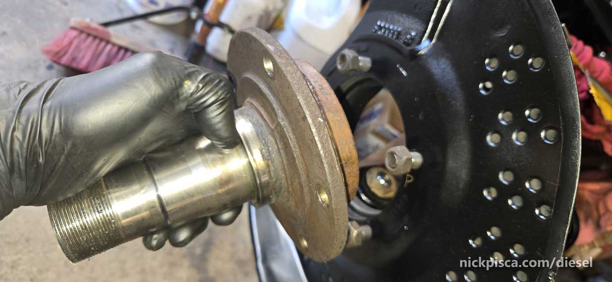 Dana 44 Knuckle Rebuild (Ball Joints, Shield Repair, Spindle Removal ...